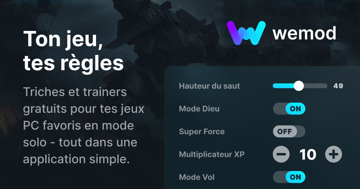 Cheats et trainers pour Survive the Fall sur PC | WeMod